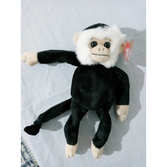Ty | Toys | Ty Beanie Baby Mooch The Spider Monkey 998 Tush Tag Error ...